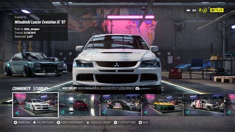 In Nfs Heat How Comes The Most Recent Tab In The Livery Browser