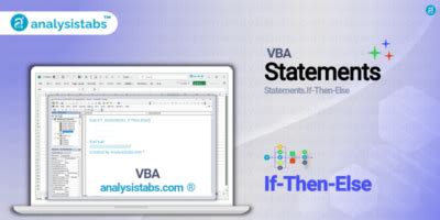 VBA If Then Else Statement Explained With Examples