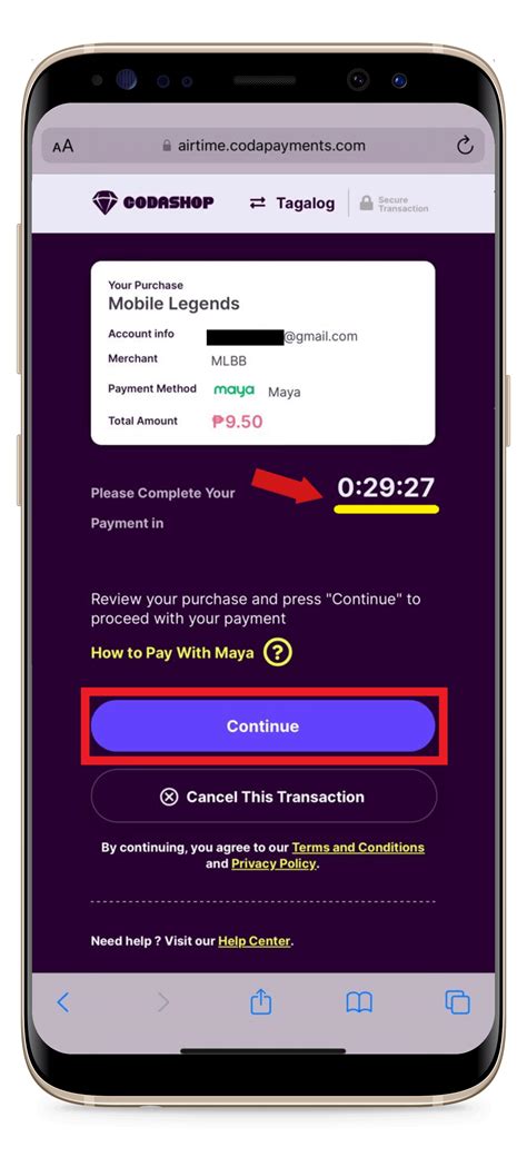 How To Make A Payment Using Maya Via Maya Connect Codashop Philippines