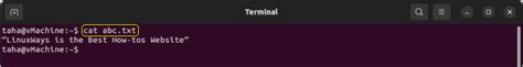 How To Save Terminal Output To A File In Ubuntu LinuxWays