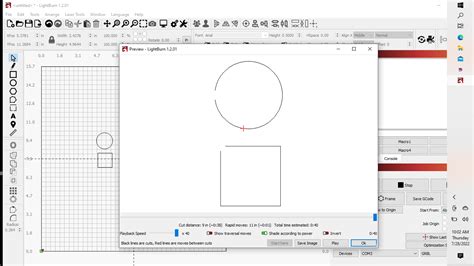 Circle Not Cutting Completely Around LightBurn Software Questions LightBurn Software Forum