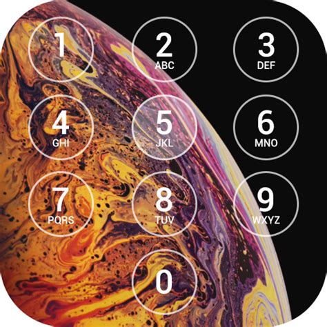 Lock Screen Keypad Passcode