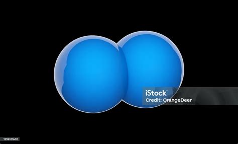 질소는 심볼 N 및 원자번호 7을 가진 화학원소이다 화학 구조 모델 공간 채우기 3d 일러스트레이션 검은 색 배경에 격리 0명에