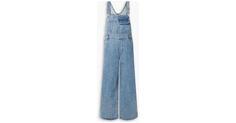 Slvrlake Denim Denim Overalls In Blue Lyst Uk