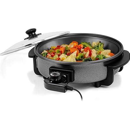 Elite Gourmet Eg6207 Scratch Resistant 10 5 Inch 2qt Fry