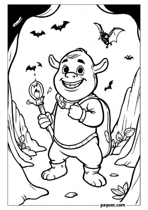 15 Shrek Halloween Coloring Pages Free Pdfs