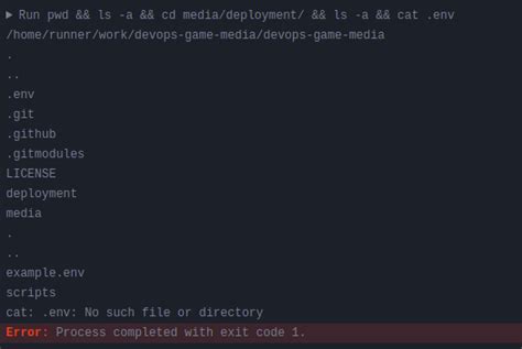 Why Directory Not Work Issue Spicypizza Create Envfile Github