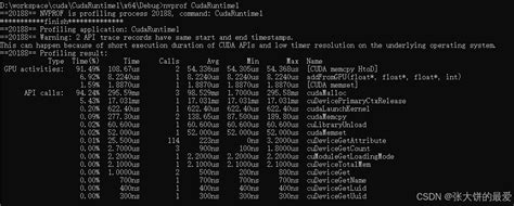 Cuda Nvprof 性能刨析 Csdn博客