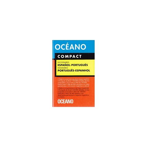 Océano Compact Diccionario Español Portugués Palmaria Libreria