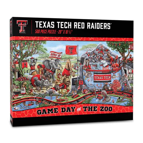 Puzzle Youthefan Ncaa Texas Tech Red Raiders Game Day 500 Unidades