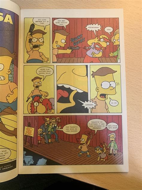 The Simpsons Comics 6 1st Print 2nd Appearance Bartman Bongo Comic