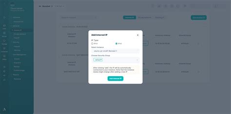 IPv6 ArvanCloud S Products Documents