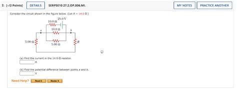 Solved Consider The Circult Shown In The Figure Below Let