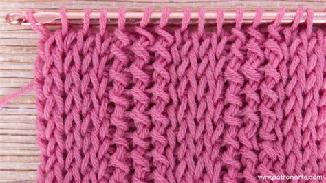 Cómo Tejer El Punto De Crochet Tunecino Más Espectacular Patronarte