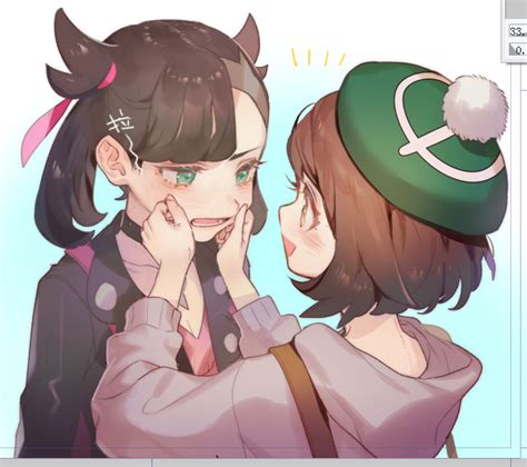 Marnie And Gloria Pokemon And More Drawn By Zuizi Danbooru