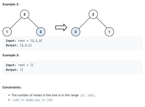 Solved Given The Of A Binary Tree Invert The Tree And Chegg