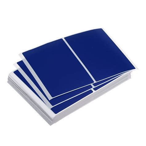200 Labels Colored Rectangle Stickers Color Code Sticker 3x2 Inch Self