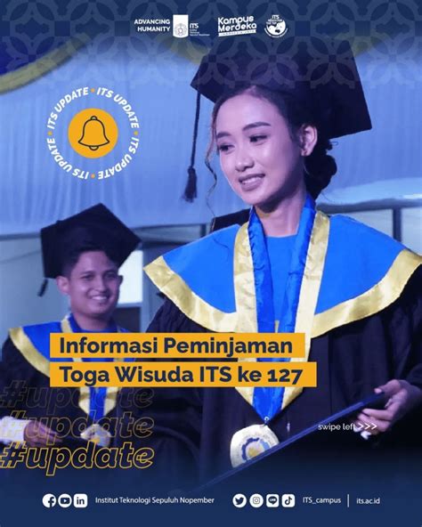 Informasi Peminjaman Toga Wisuda ITS Ke 127 Institut Teknologi Sepuluh Nopember