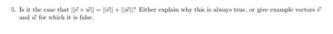 Solved 4 Write 43 1 As The Sum Of A Vector Parallel To