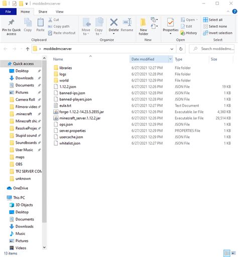 Minecraft Forge Server File Wont Open Or Generate Files [modded] R Minecraft