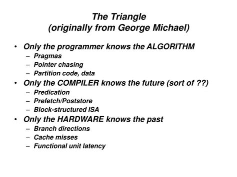 Ppt Computer Architecture Principles And Tradeoffs An Advanced Course In Fundamental Concepts