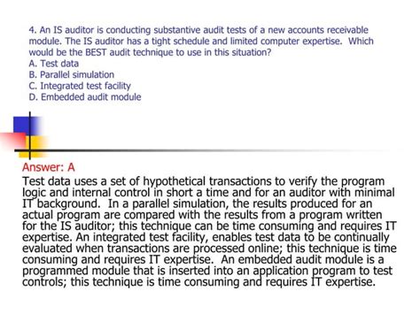 Cisa Exam 100 Practice Question Pptx Business Accounting And Finance Business