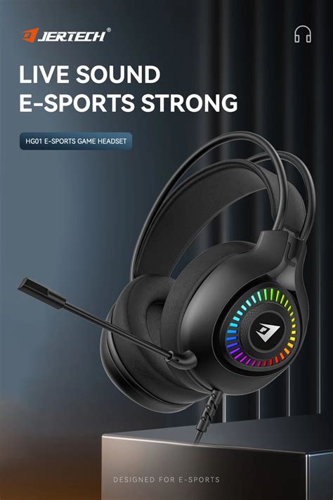 Jertech Hg01 Gaming Headset Immersive Audio Experience