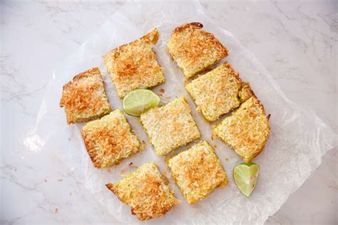 Coconut Lime Bars Recipe Dirty Dishes Messy Kisses