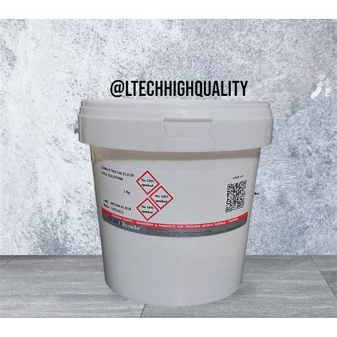 Jual Eurotecn Conductive Salts For Gold Solution Powder Make Up Salt