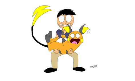 Rafael And Raichu Frightened By Rafael Arts On Deviantart