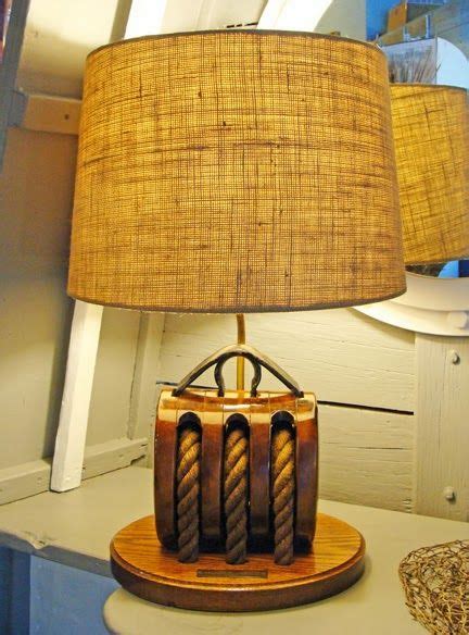 Another great nautical lamp Skipjack s Nautical Living Ahşap işleme