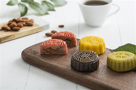월병 월병 케이크 디저트 보낼 때 오후 차 추석 맛있는 음식 맛있는 음식을 전채 달콤한 전통 음식 명절 하는데 도마 추석 맛