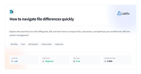 How To Navigate File Differences Quickly Labex