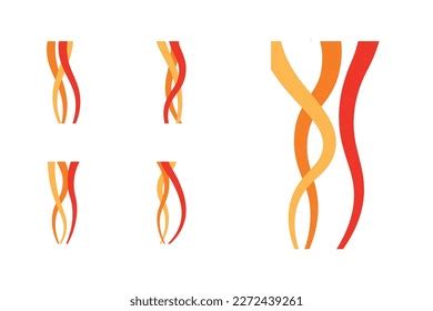 Curve Border Shape Design Vector Stock Vector Royalty Free 2272439261 Shutterstock