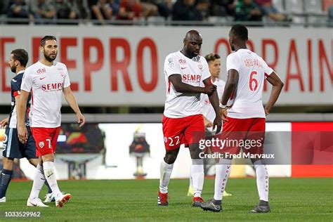 Antony Robic Of Nancy And Ernest Seka Of Nancy Looks Dejected After A