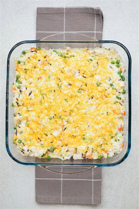 Creamy Chicken Wild Rice Casserole Easy Recipe Karinokada