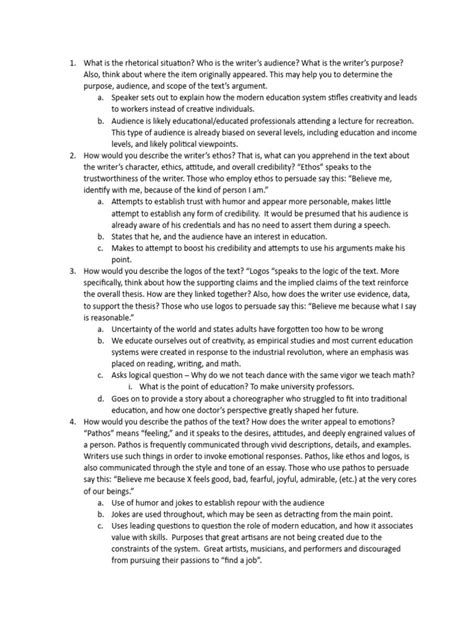 Rhetorical Response Pdf Public Speaking Credibility