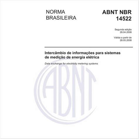 target normas abnt nbr 14522 nbr14522 intercâmbio informações