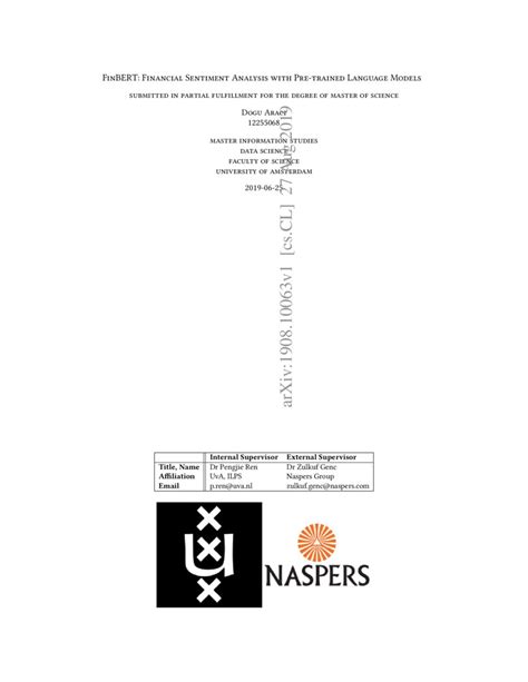 Finbert Financial Sentiment Analysis With Pre Trained Language Models