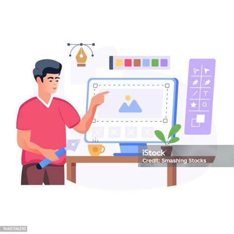 Web開発のトレンディなフラットイラスト アバターアイコンのベクターアート素材や画像を多数ご用意 アバターアイコン