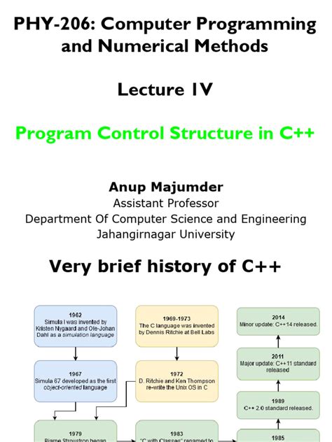 Computer Programming Slide 4 Pdf C String Computer Science