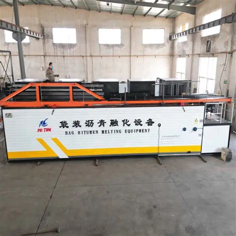 Bag Bitumen Decanting Machine With Automatic Temperature Control And