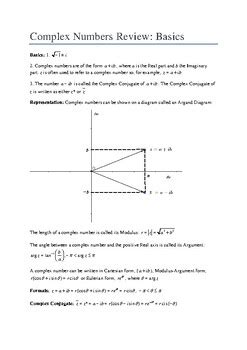 Complex Numbers And De Moivre S Theorem By The Revision Master TPT