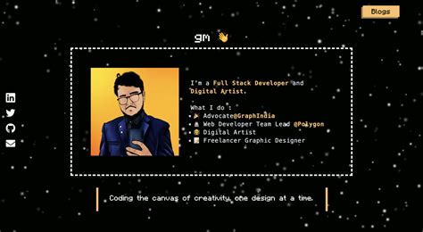 New Open Source Nextjs Portfolio Template Ayush Mangal Posted On The