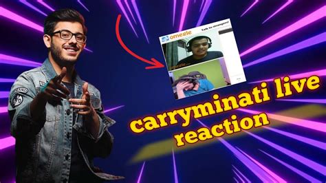 Carryminati Live Reaction Carryminati Roast Shorts Carryislive