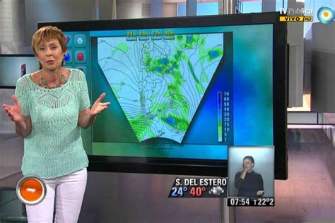 Las chicas del clima llegaron a la televisión para quedarse la opinión de los meteorólogos