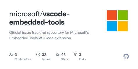 Github Microsoft Vscode Embedded Tools Official Issue Tracking Repository For Microsofts