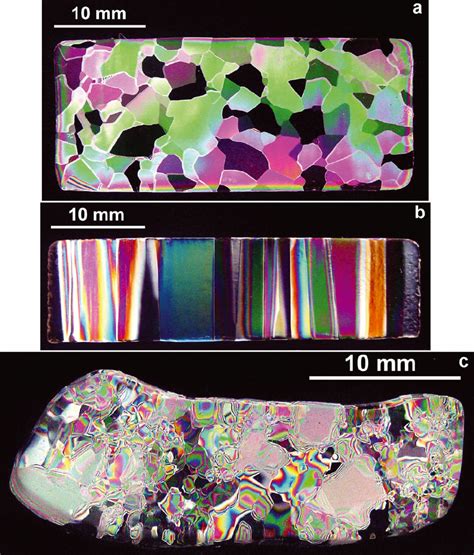 Polycrystalline Specimen Of Freshwater Columnar S2 Ice Deformed Using