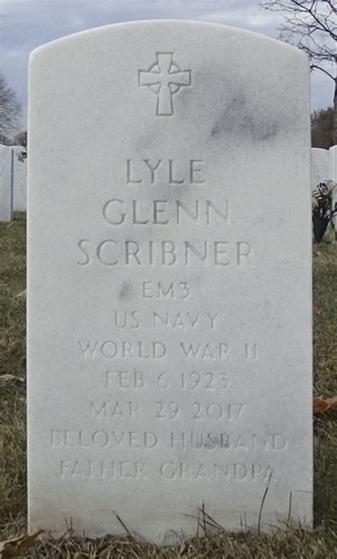 Lyle Glenn Scribner 1923 2017 Find A Grave Memorial