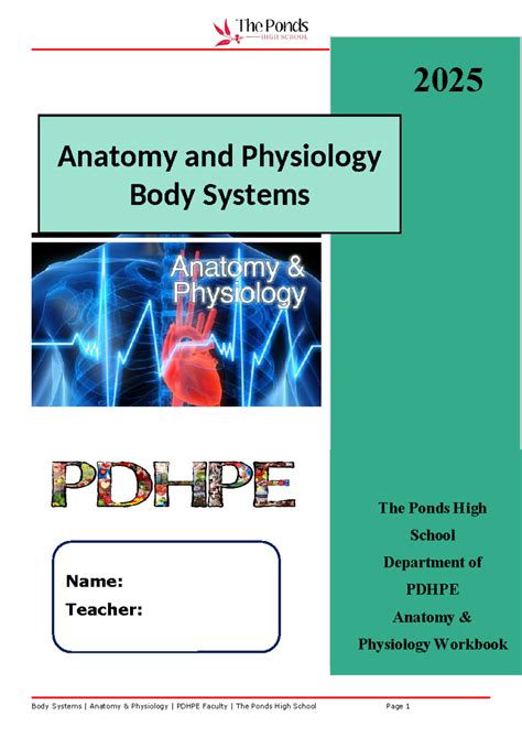 Body Systems Workbook Anatomy And Physiology Pass Lessons 1 11 Studocu